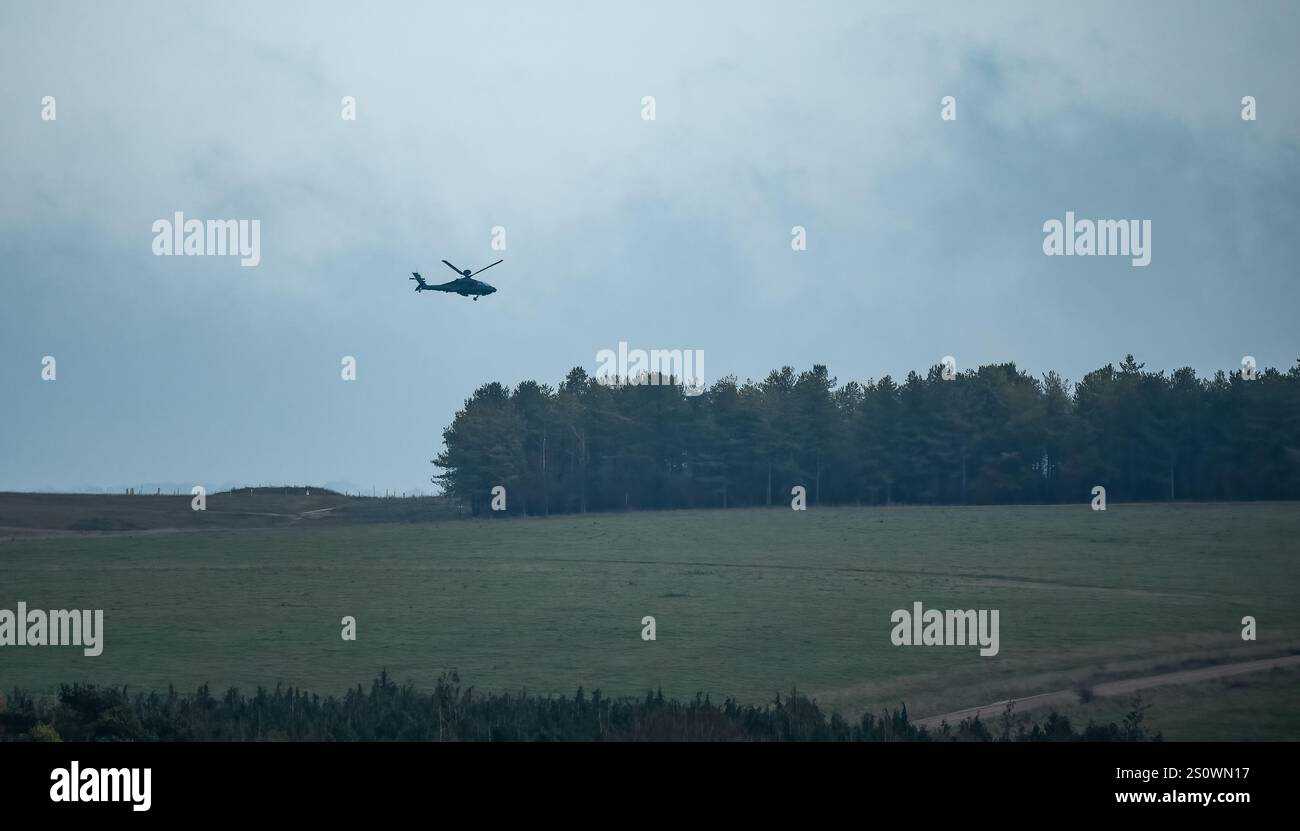 British army Boeing Apache Longbow Attack helicopter AH2 AH64E AH-64E ...