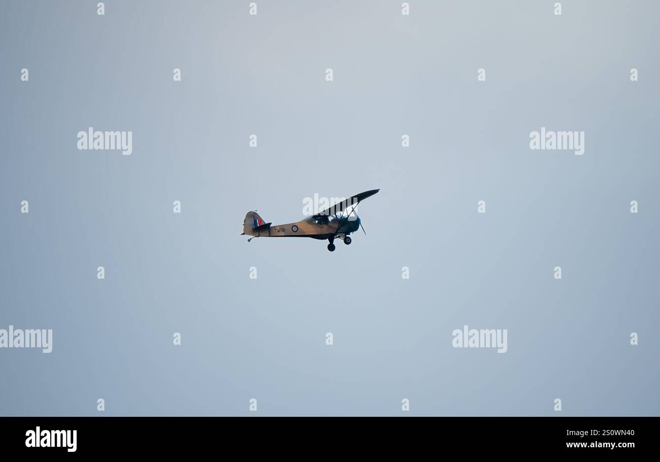 TW511 Auster 5 G-APAF vintage army liaison and observation aircraft ...