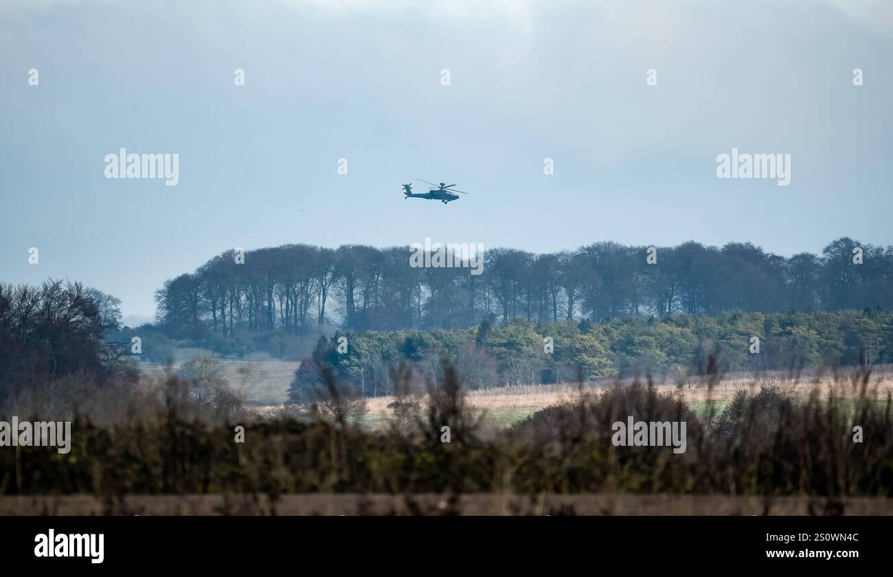 British army Boeing Apache Longbow Attack helicopter AH2 AH64E AH-64E ...