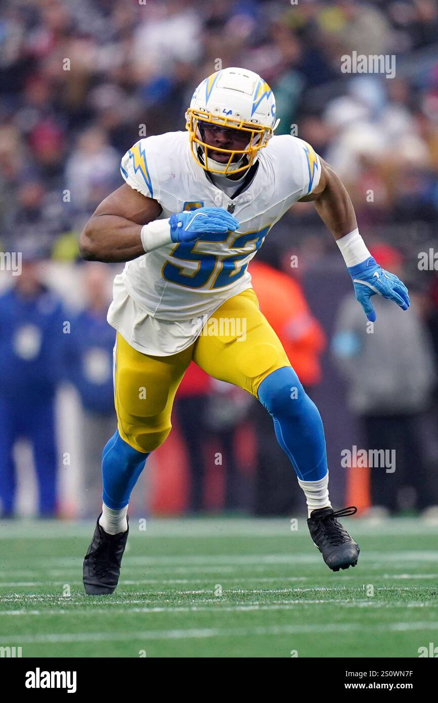 Los Angeles Chargers linebacker Khalil Mack (52) during an NFL football ...