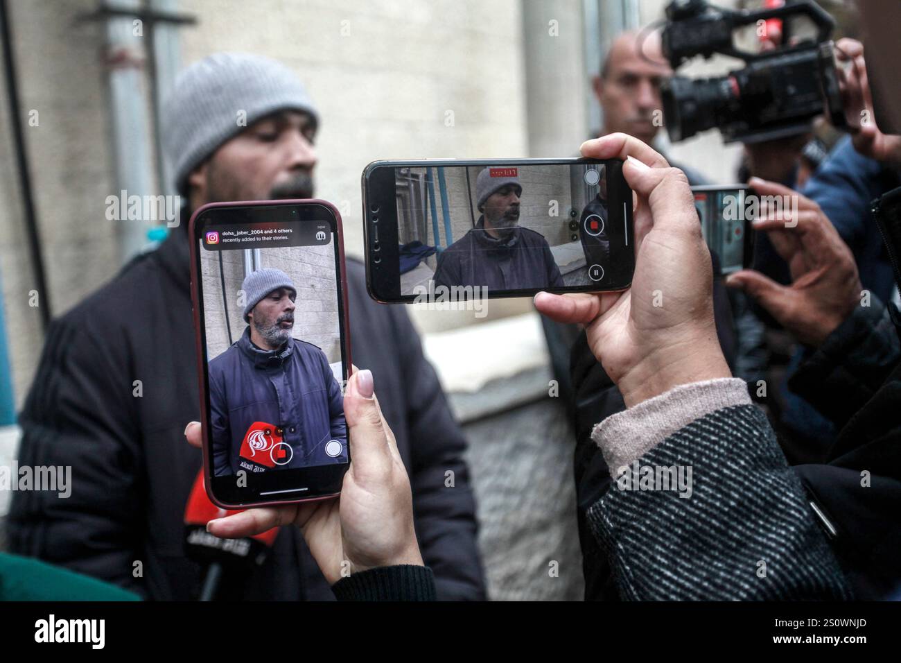 Palestinian Nasser al-Sabbagh, father of Shaza al-Sabbagh, blames ...