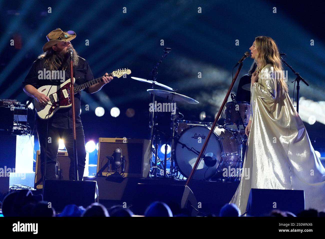 20 November 2024 - Nashville, Tennessee - Chris Stapleton, Morgane ...
