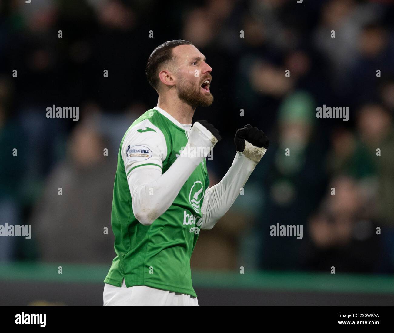 Edinburgh, UK. 29th Dec, 2024. Scottish Premiership - Hibernian FC v ...