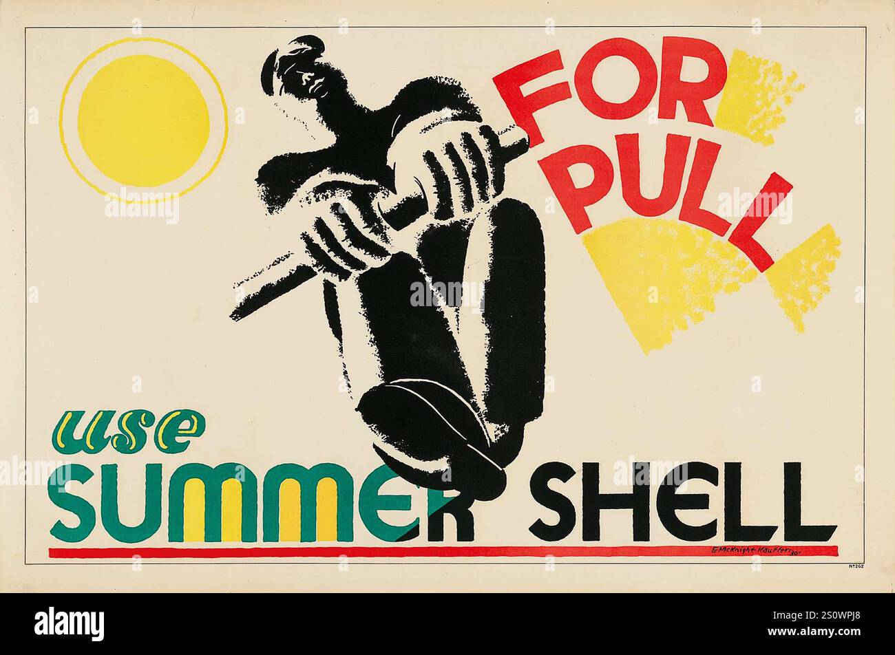 Vintage advertising Shell- "Use Summer Shell for Pull." . by Edward ...