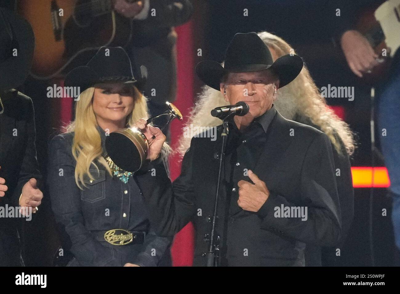 20 November 2024 - Nashville, Tennessee - George Strait, Jamey Johnson ...