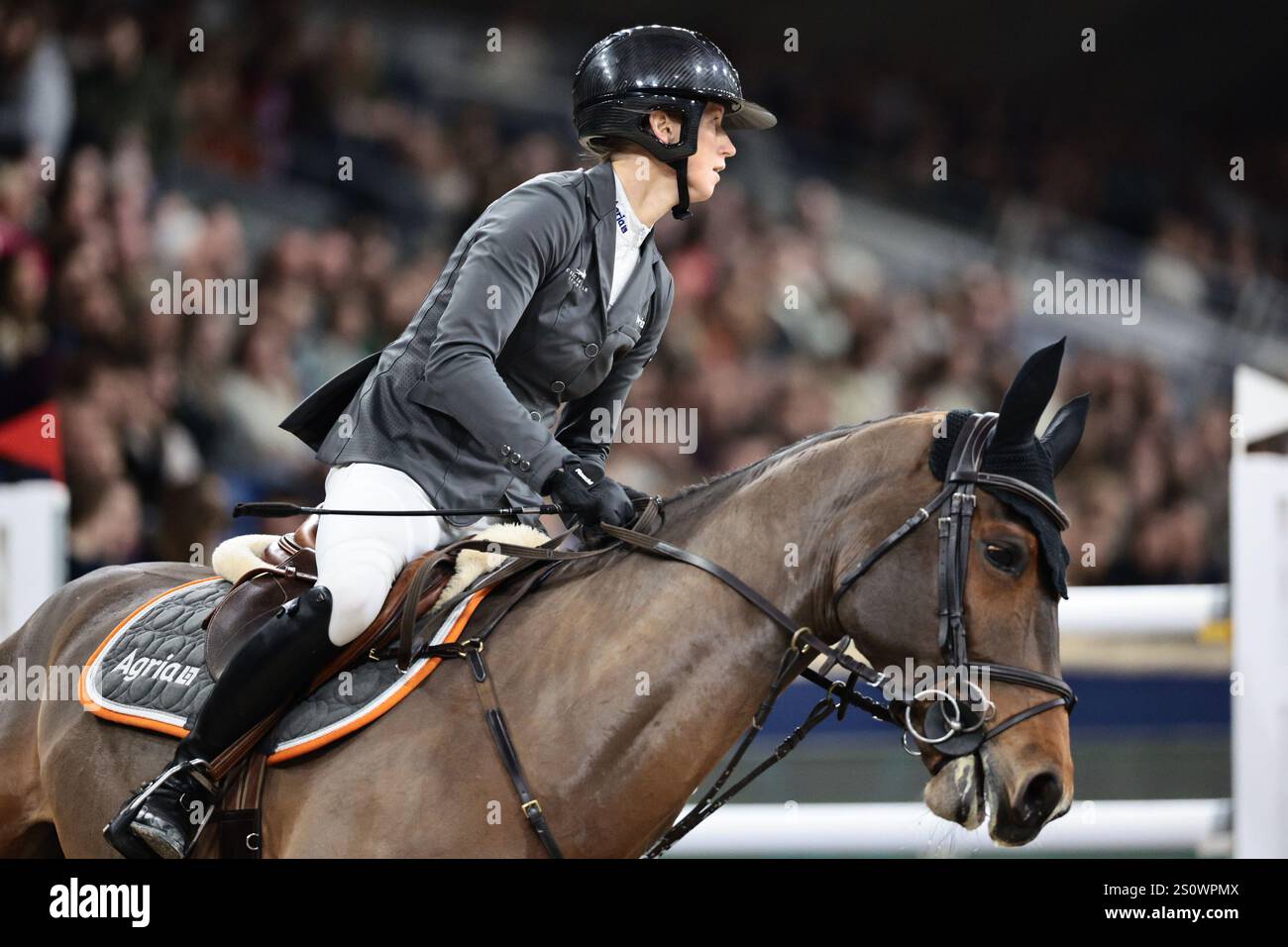 Sandra Auffarth of Germany with C'est A la Vie during the Jumping ...