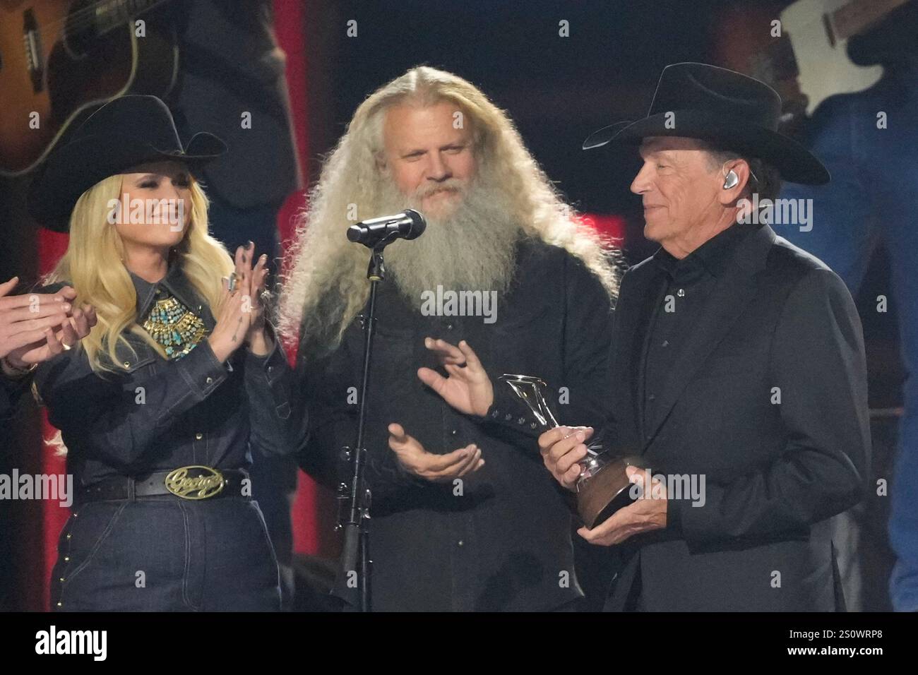 20 November 2024 - Nashville, Tennessee - George Strait, Jamey Johnson ...