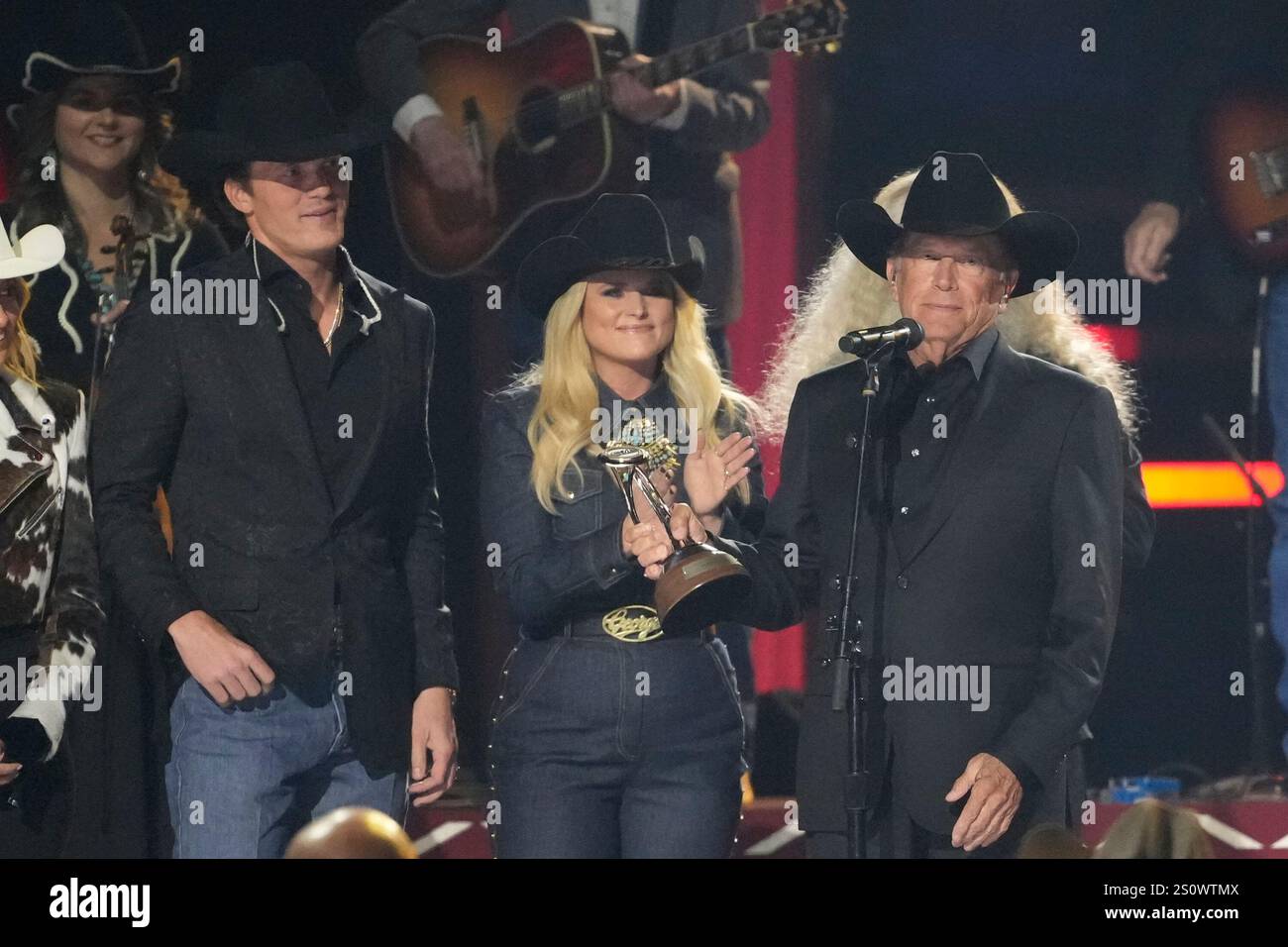 Nashville, Tennessee, USA. 20th Nov, 2024. George Strait, Jamey Johnson ...