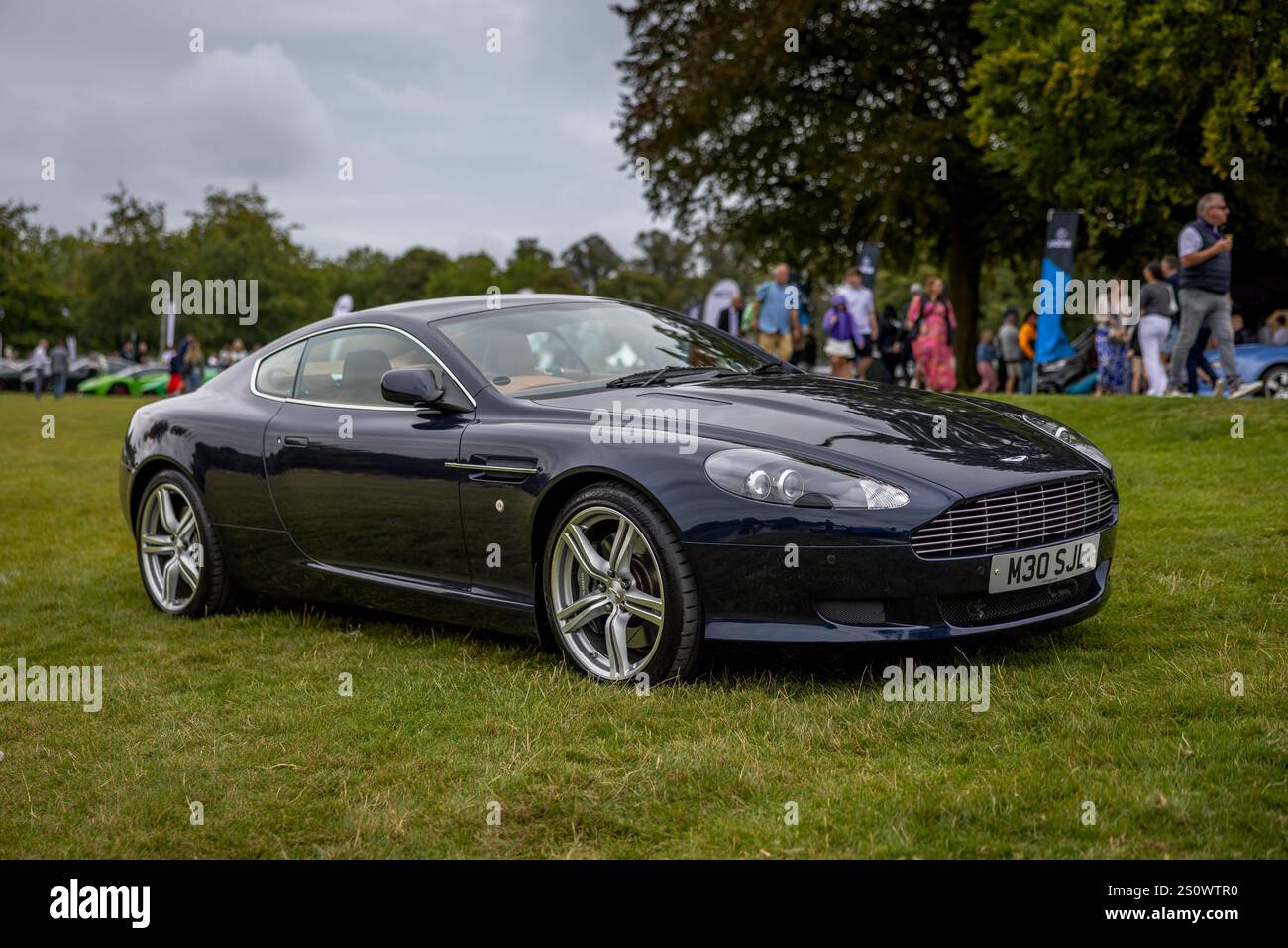 2007 Aston Martin DB9, on display at the 2024 Salon Privé Concours d ...