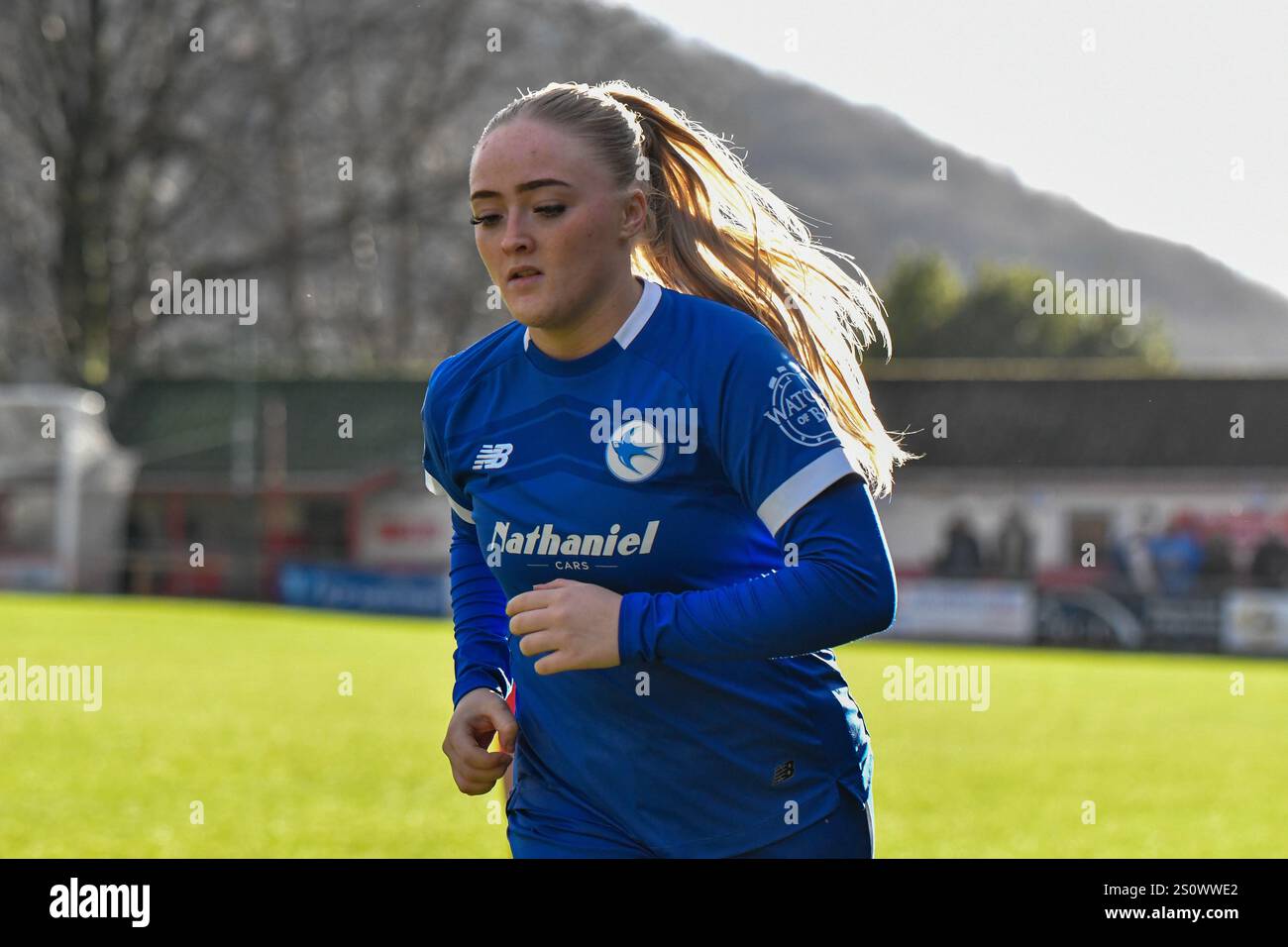 Briton Ferry, Wales. 29 December 2024. Lily Billingham of Cardiff City ...