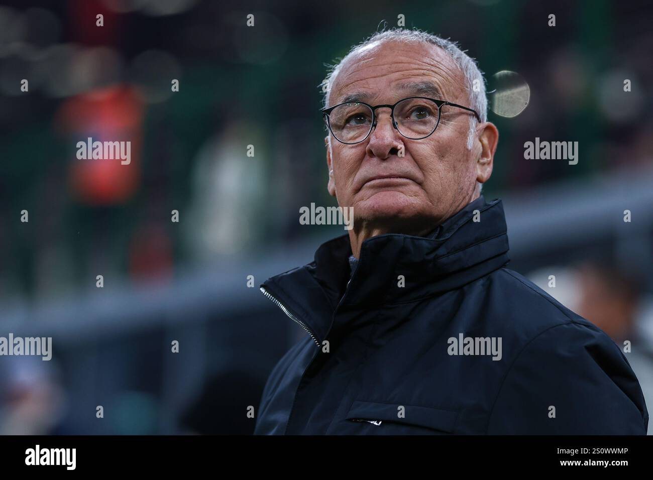 Milan, Italy. 29th Dec, 2024. Claudio Ranieri Head Coach of AS Roma ...