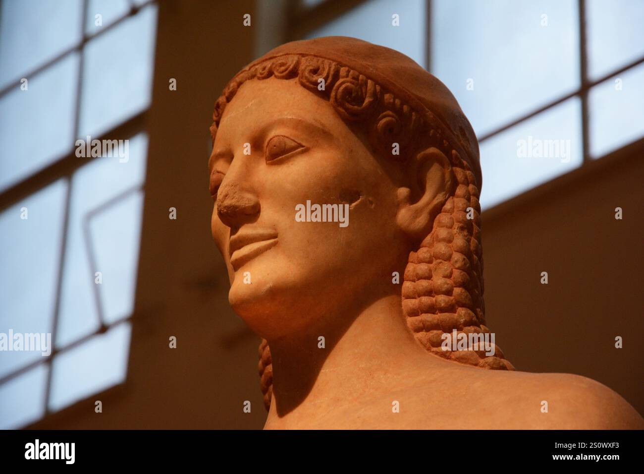 Greek female statue Stock Photo - Alamy