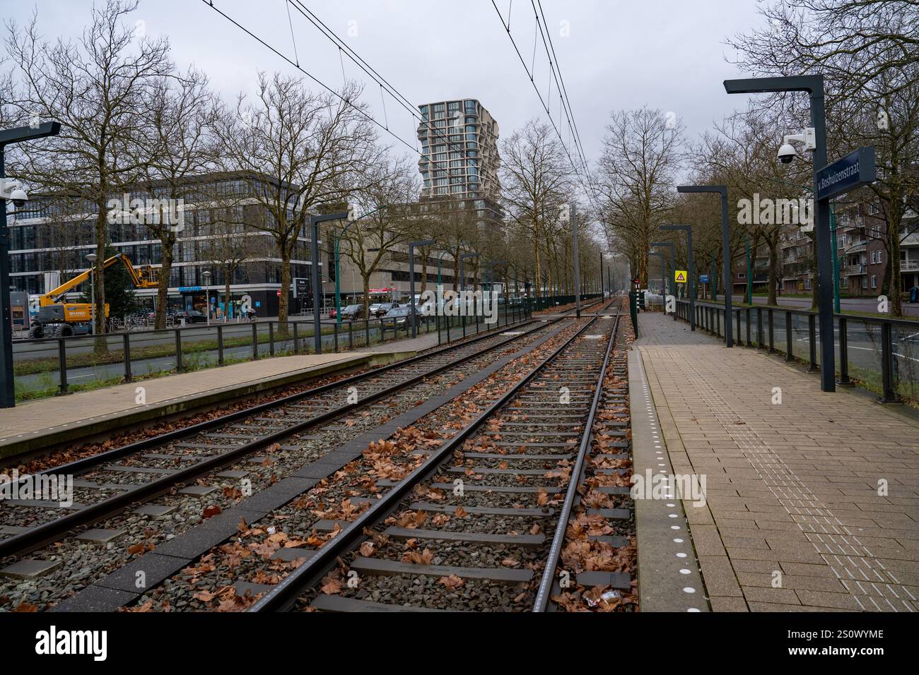 Amsterdam, Netherlands - December 14th 2024: Amsterdam Metro Train And ...
