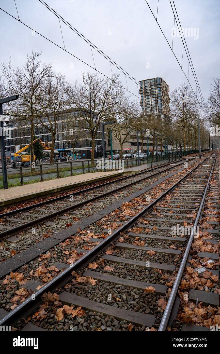 Amsterdam, Netherlands - December 14th 2024: Amsterdam Metro Train And ...