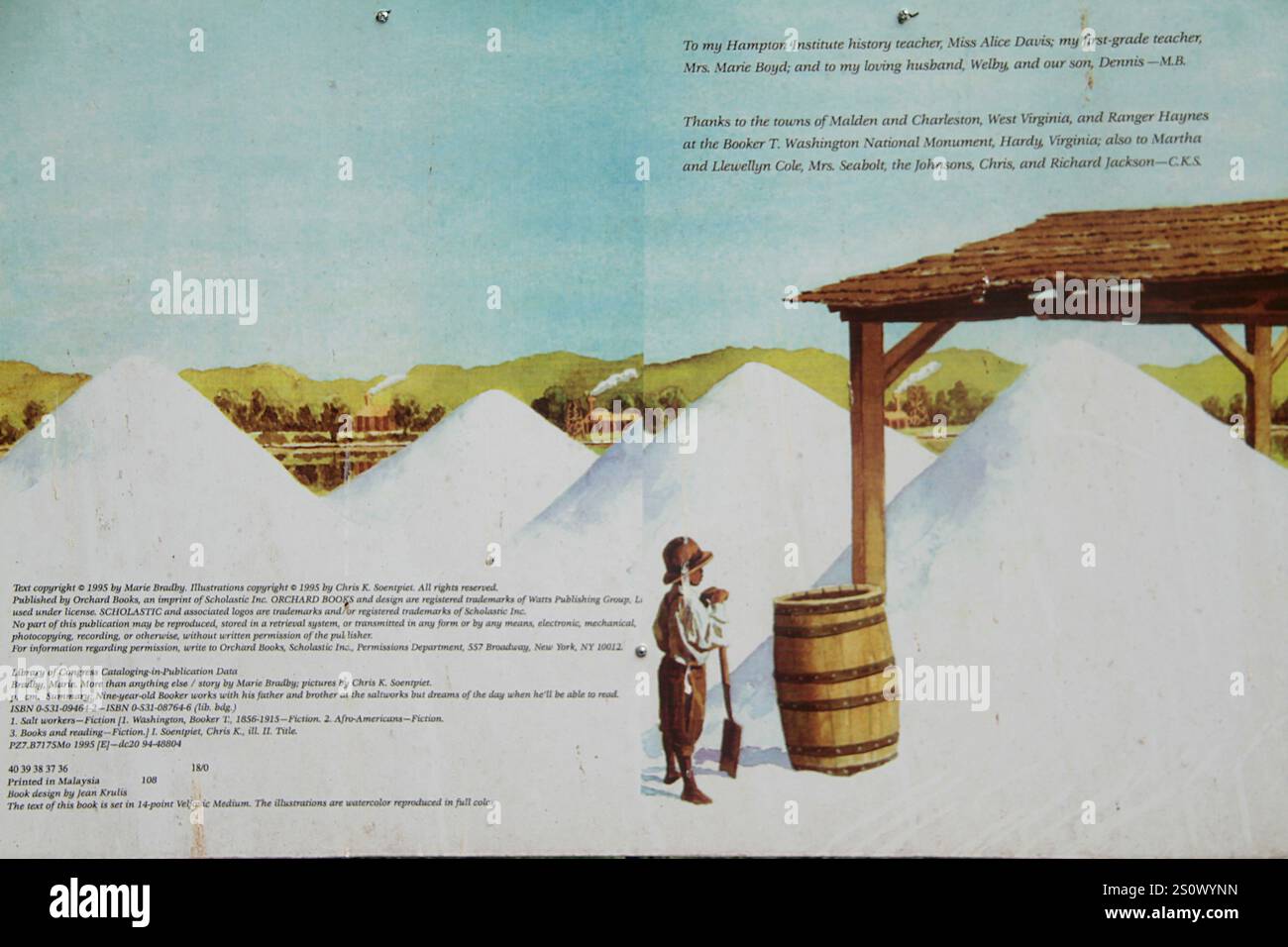 Booker T. Washington National National Monument, VA, USA. Illustrations ...