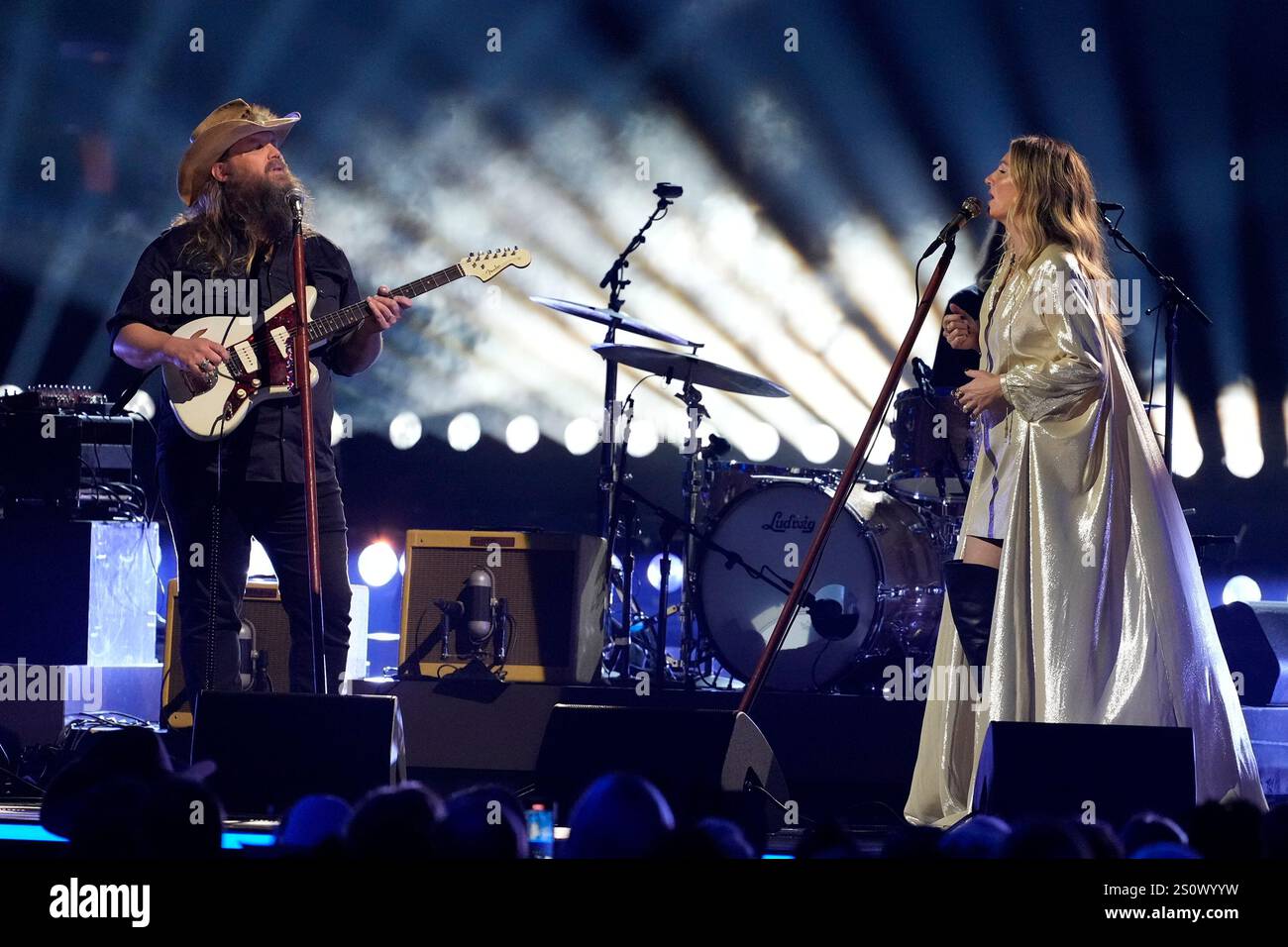 Nashville, Tennessee, USA. 20th Nov, 2024. Chris Stapleton, Morgane ...