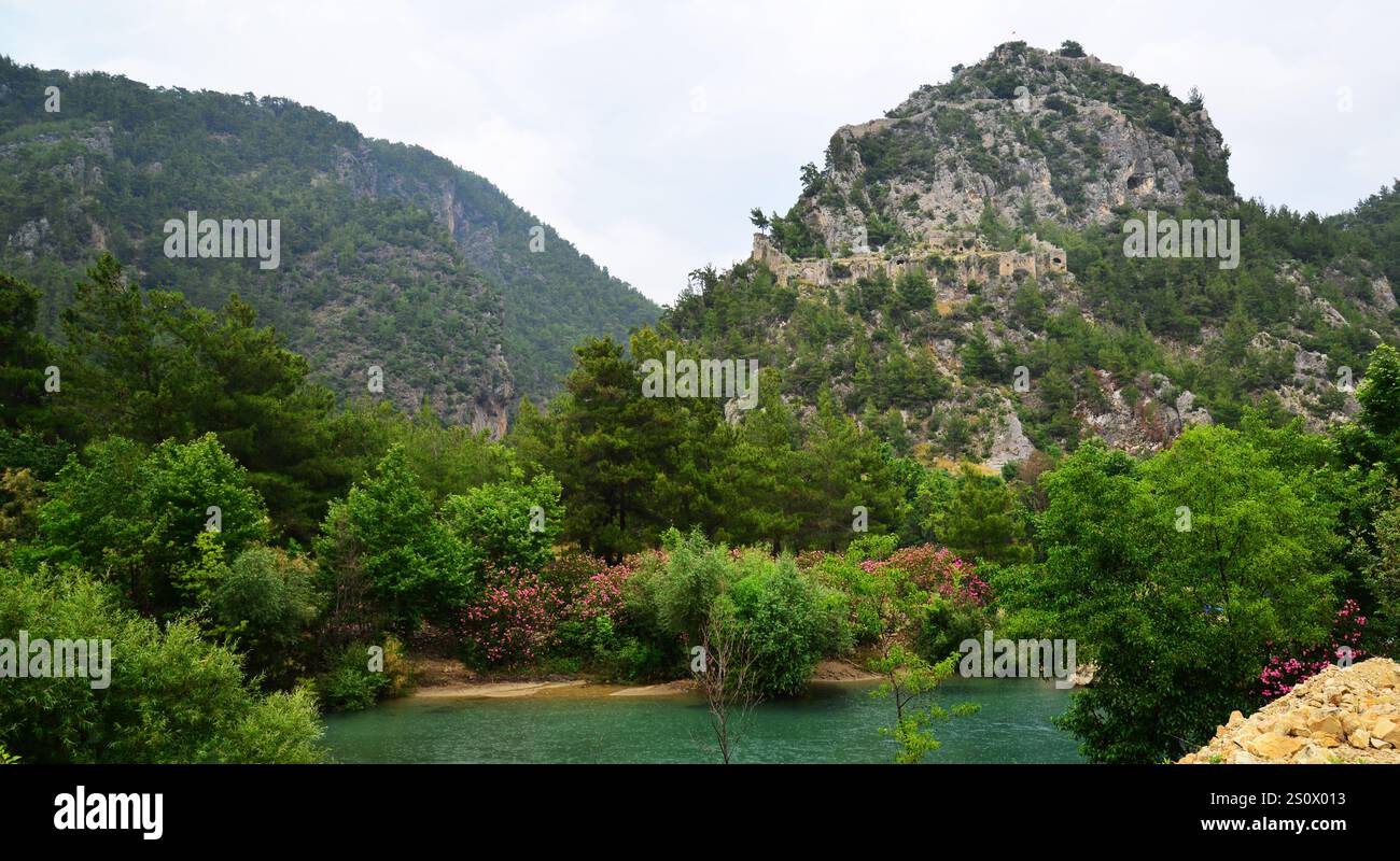 Alara Castle in Antalya, Turkey Stock Photo - Alamy