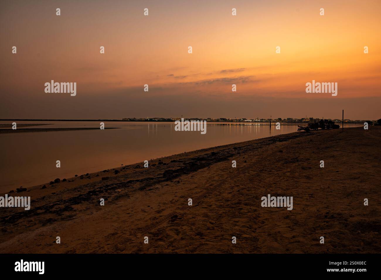 Purple island Al Khore Doha Qatar @5/12/2024 Stock Photo - Alamy