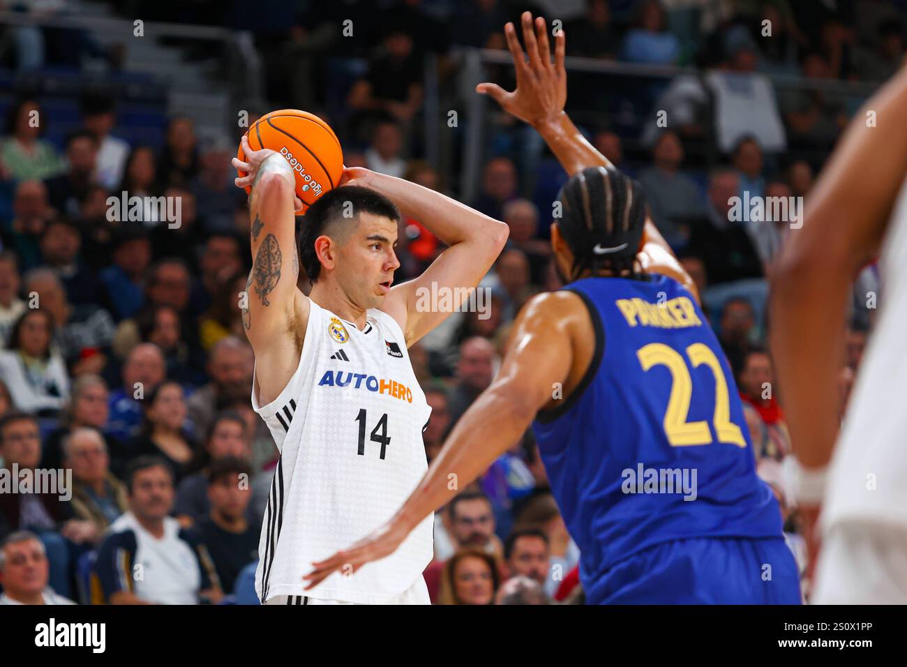 29th December 2024; Wizink Center; Liga Endesa; ACB; Real Madrid vs Barcelona; Gabriel Deck ...