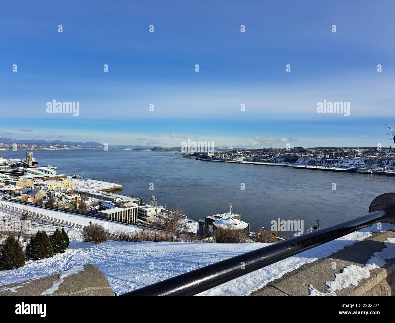 Lower town in Quebec City, Quebec, Canada Stock Photo - Alamy