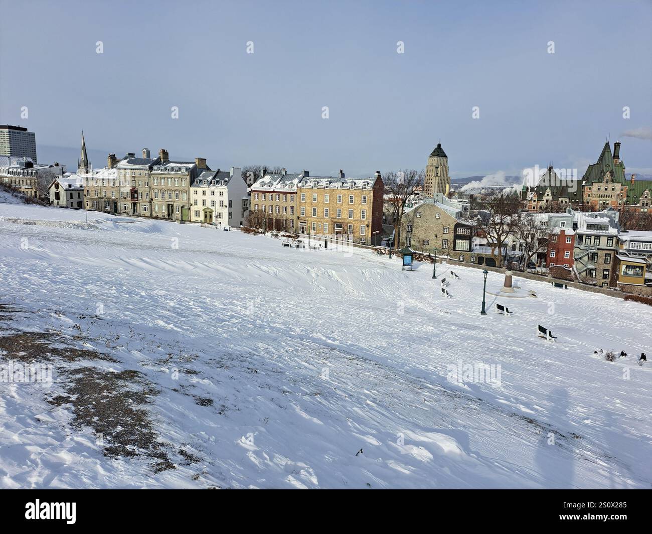 Plains of Abraham in Quebec City, Quebec, Canada Stock Photo - Alamy
