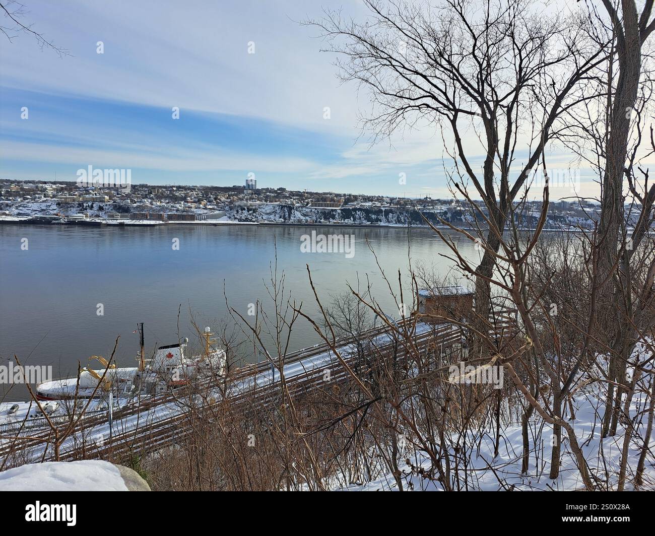 Lower town in Quebec City, Quebec, Canada Stock Photo - Alamy