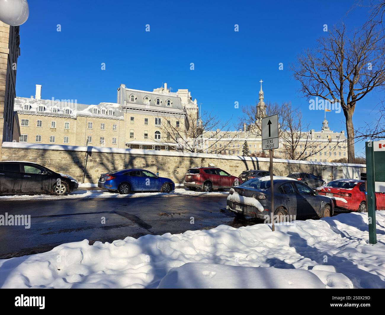 University of Laval from Montmorency Park in Quebec City, Quebec ...