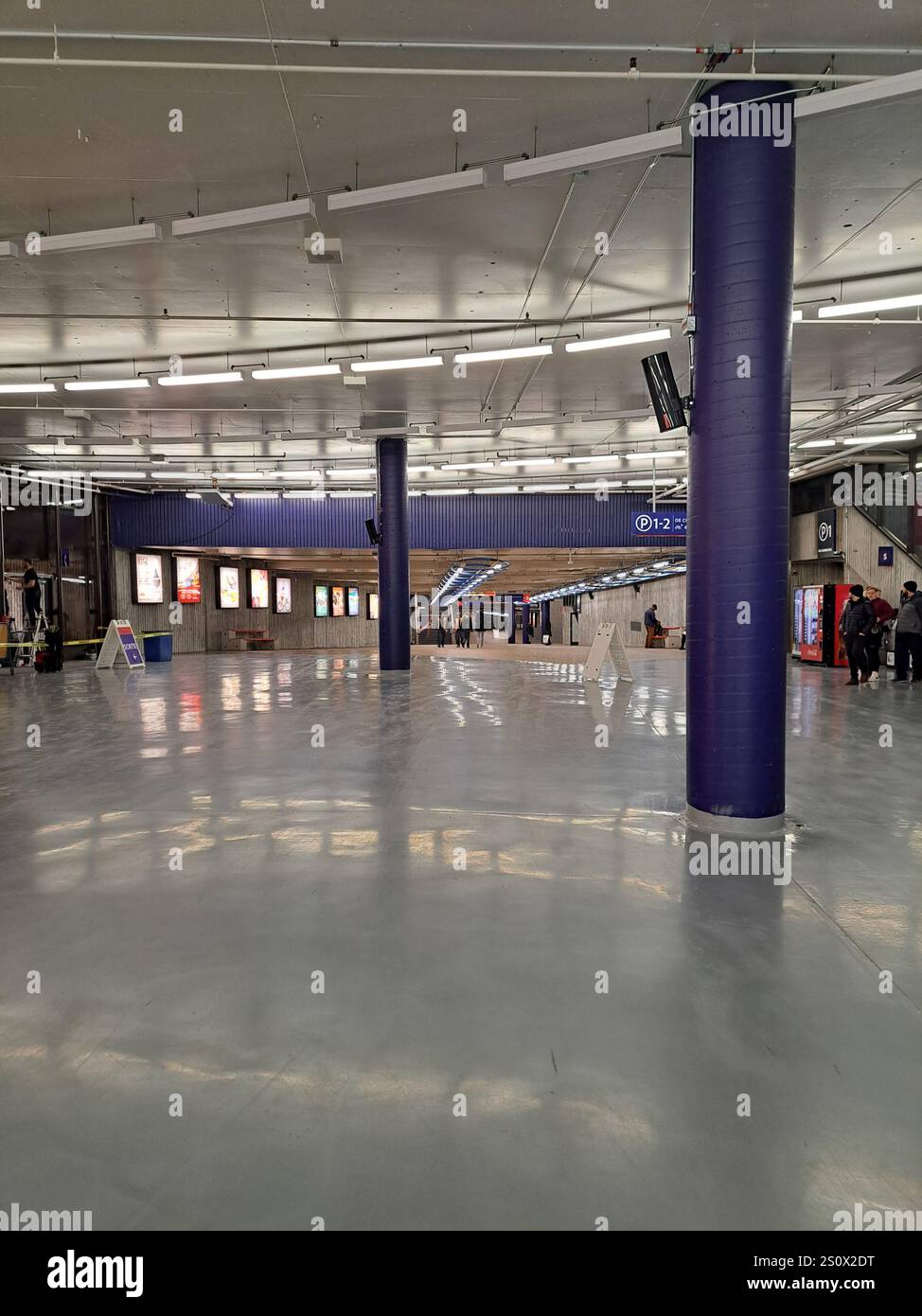 Inside Olympic Stadium in Montreal, Quebec, Canada Stock Photo - Alamy