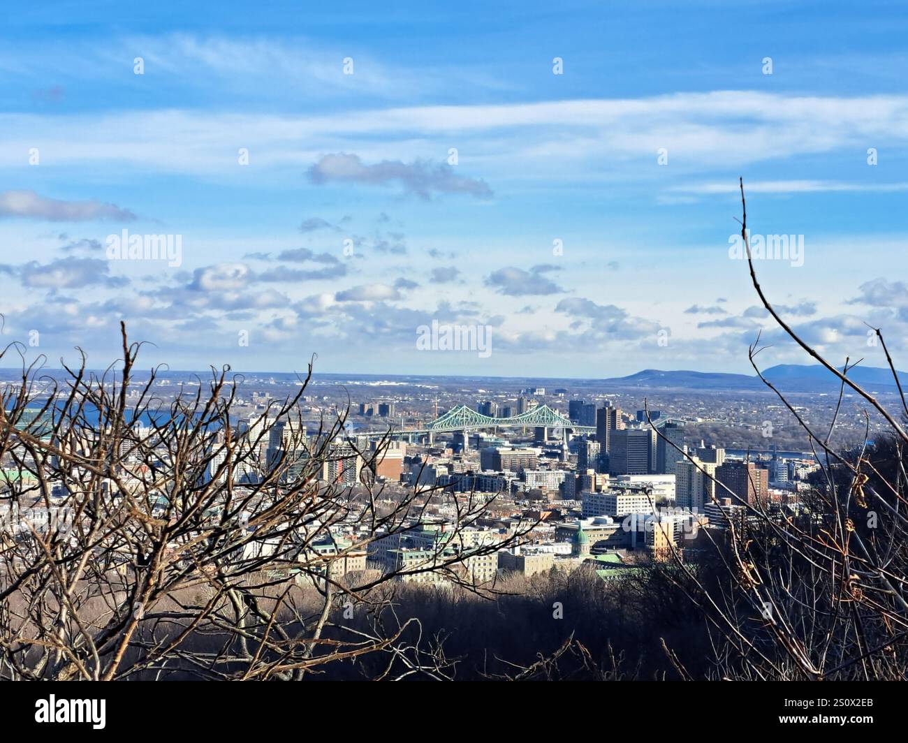 City view from mont hi-res stock photography and images - Alamy