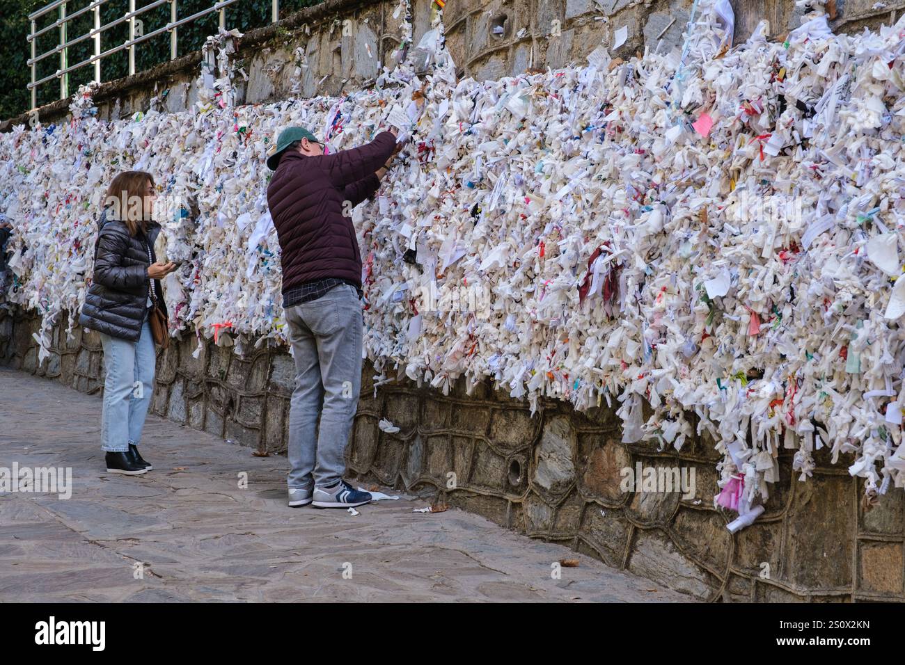 Turkey, Turkiye. Christian Religious Destination Site: Wishing Wall ...