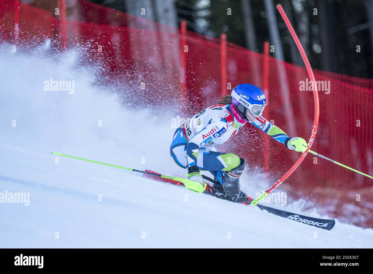 SEMMERING, AUSTRIA - DECEMBER 29: Andreja Slokar of Slovenia during ...