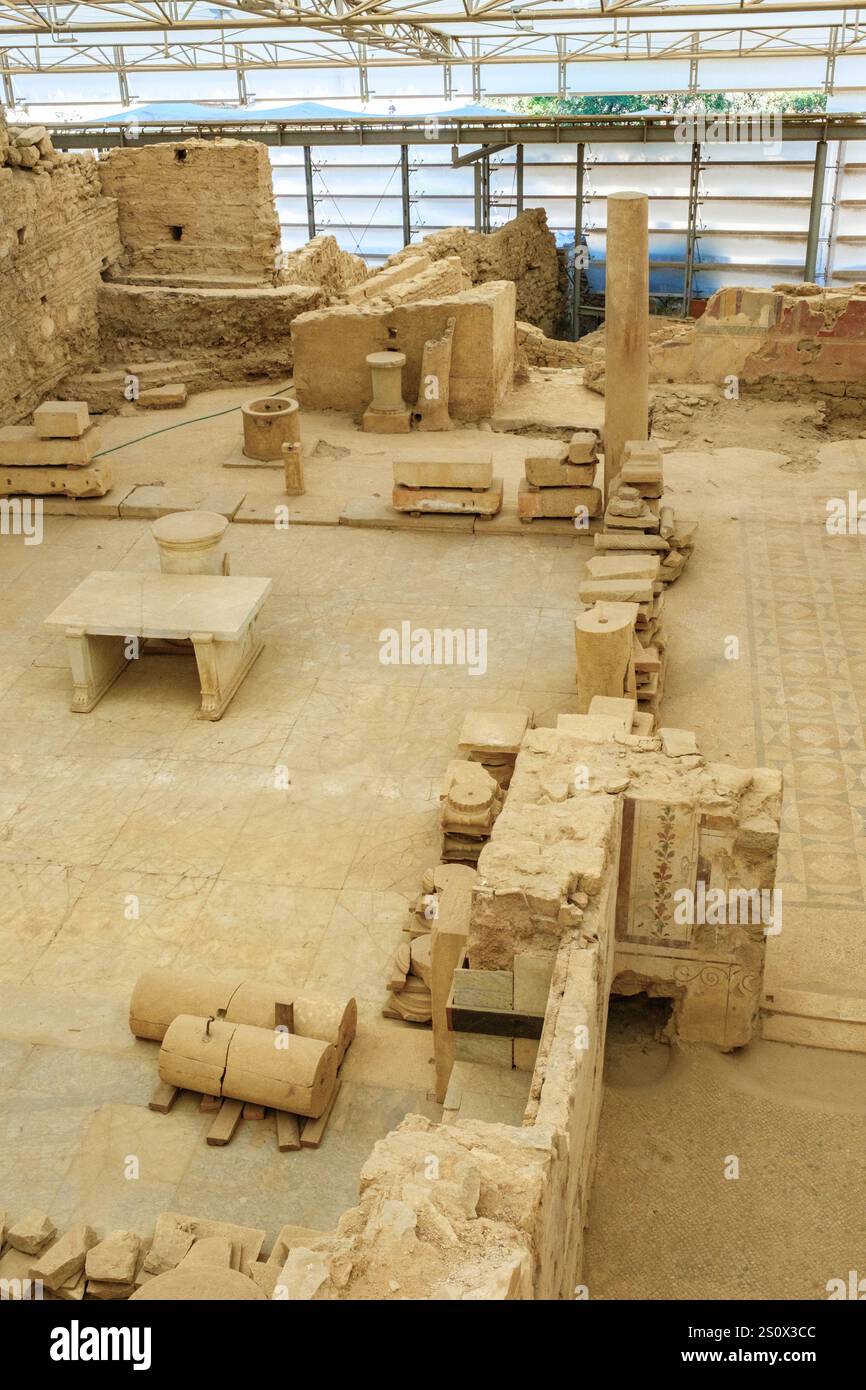 Ephesus, Turkey, Turkiye. Roman Terrace House Reconstruction in ...