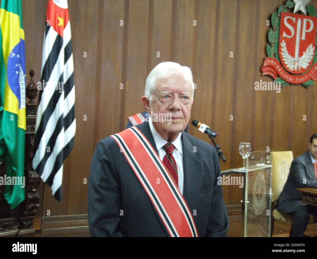 May 3, 2009, Sao Paulo, Sao Paulo, BRAZIL: Jimmy Carter, president of ...