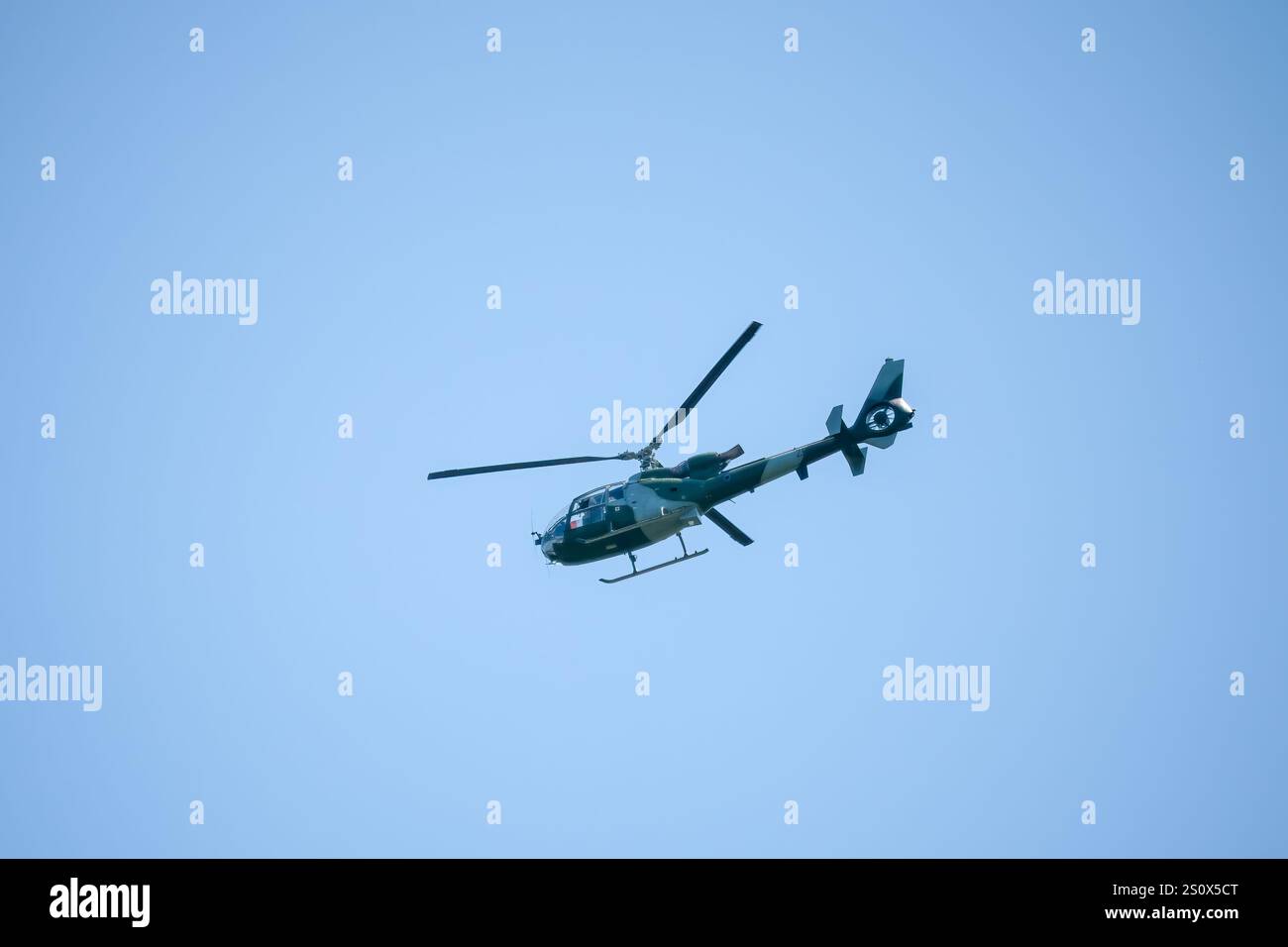 close-up of Westland Gazelle AH1 XZ334 British Army Air Corps (AAC ...