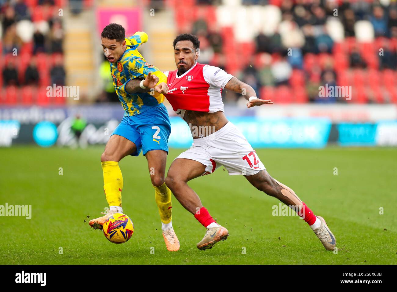 AESSEAL New York Stadium, Rotherham, England - 29th December 2024 Kyle ...