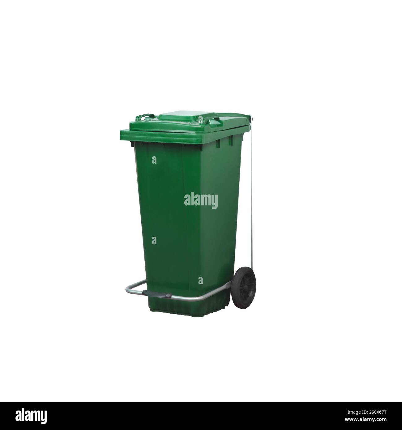 High-Quality Green Color Industrial Dumpster on Wheels for Efficient ...