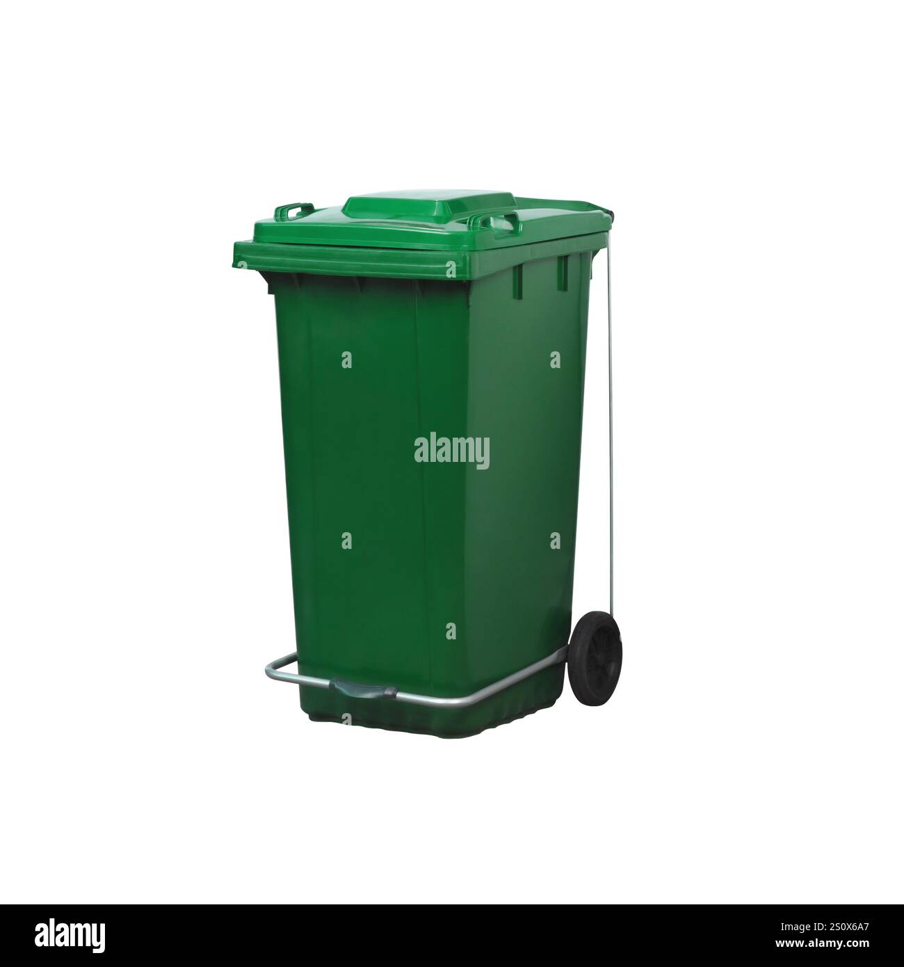 High-Quality Green Color Industrial Dumpster on Wheels for Efficient ...