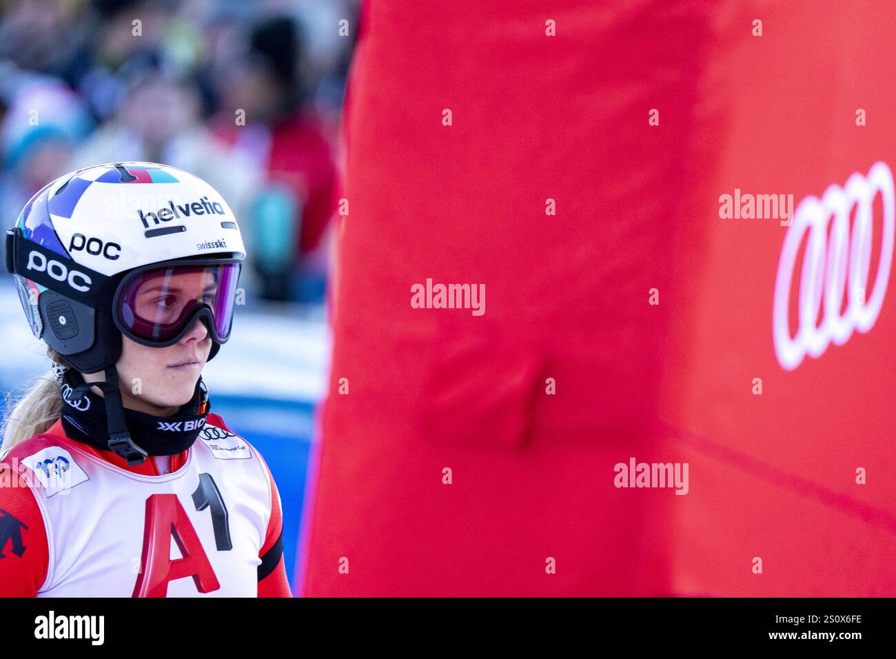 SEMMERING, AUSTRIA - DECEMBER 29: Aline Danioth of Switzerland during ...