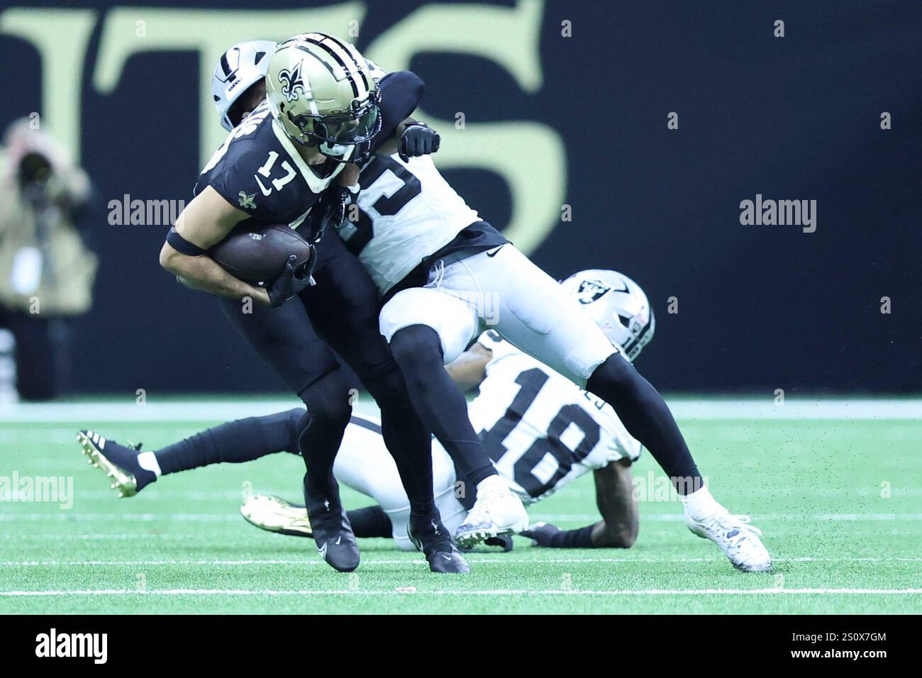 New Orleans, United States. 29th Dec, 2024. Las Vegas Raiders ...