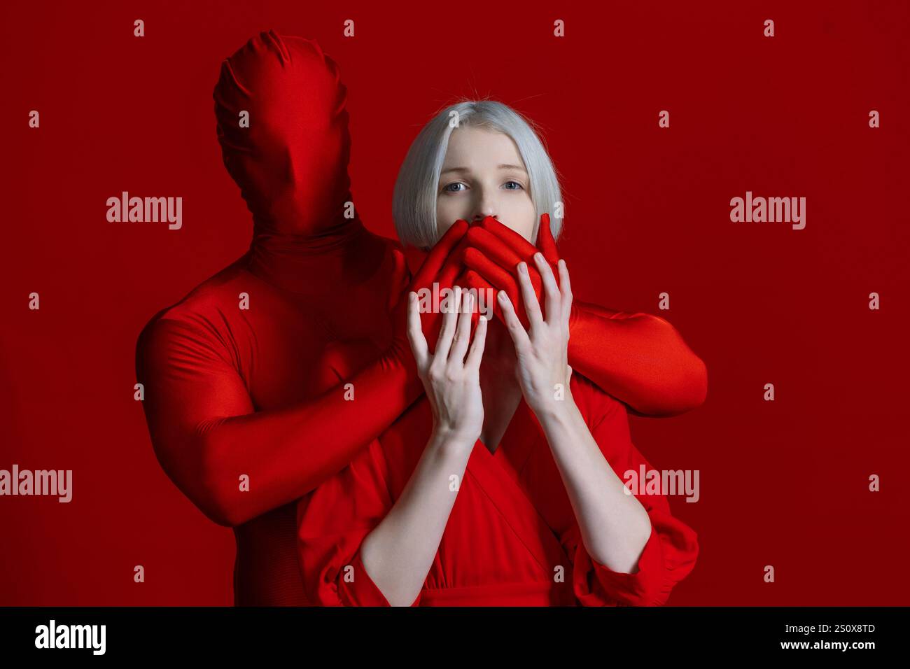 To restrain yourself, a concept. Something within me and something outside of me, makes me feel ...