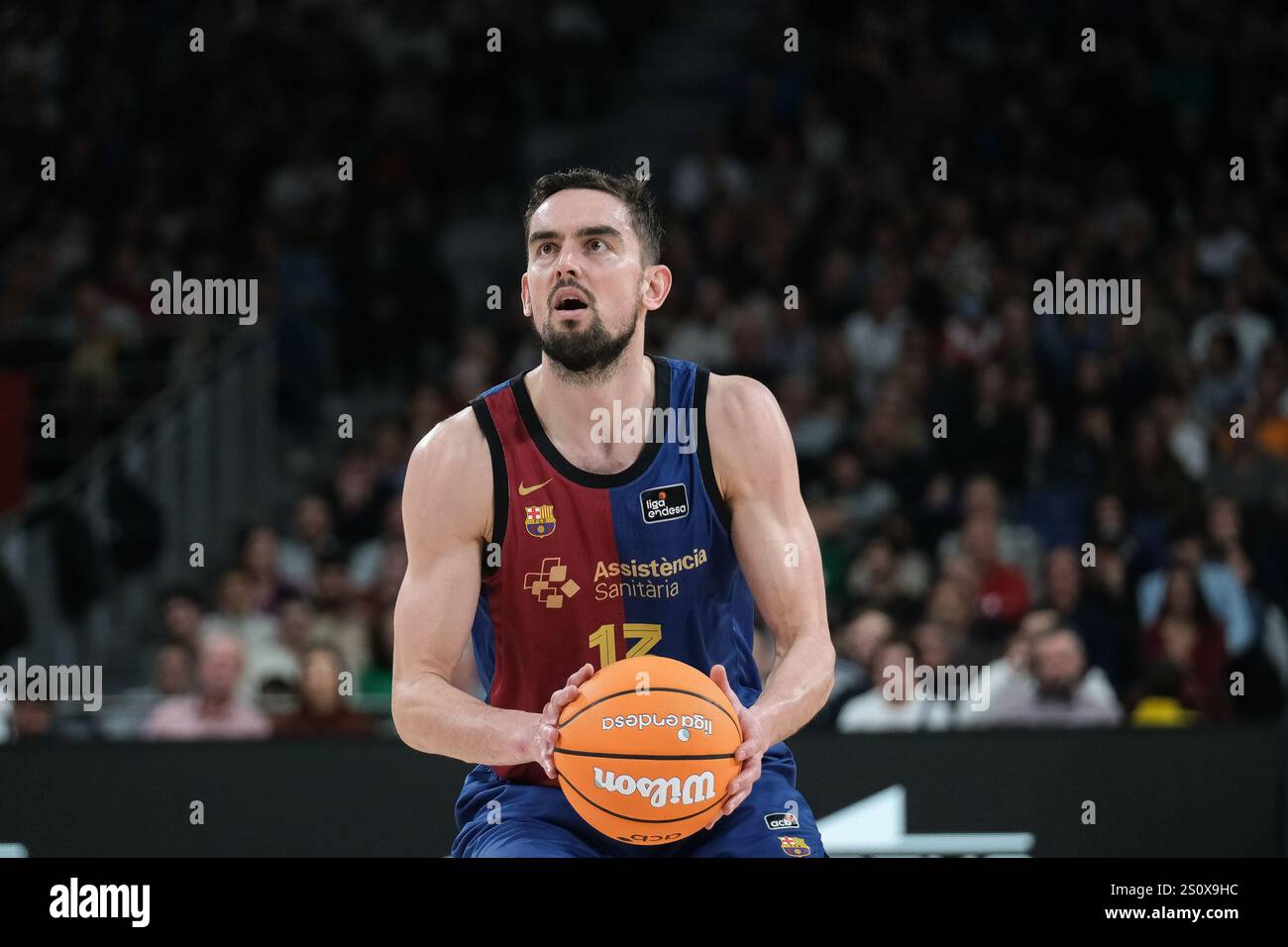 Tomas Satoransky of Baca during Liga ACB basketball match Real Madrid ...