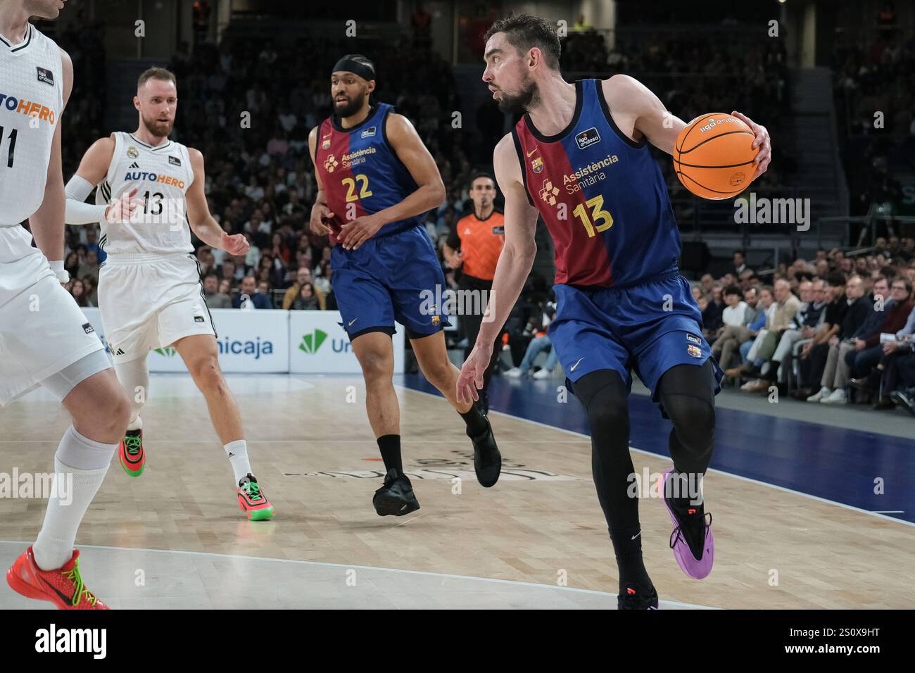 Tomas Satoransky of Baca during Liga ACB basketball match Real Madrid ...