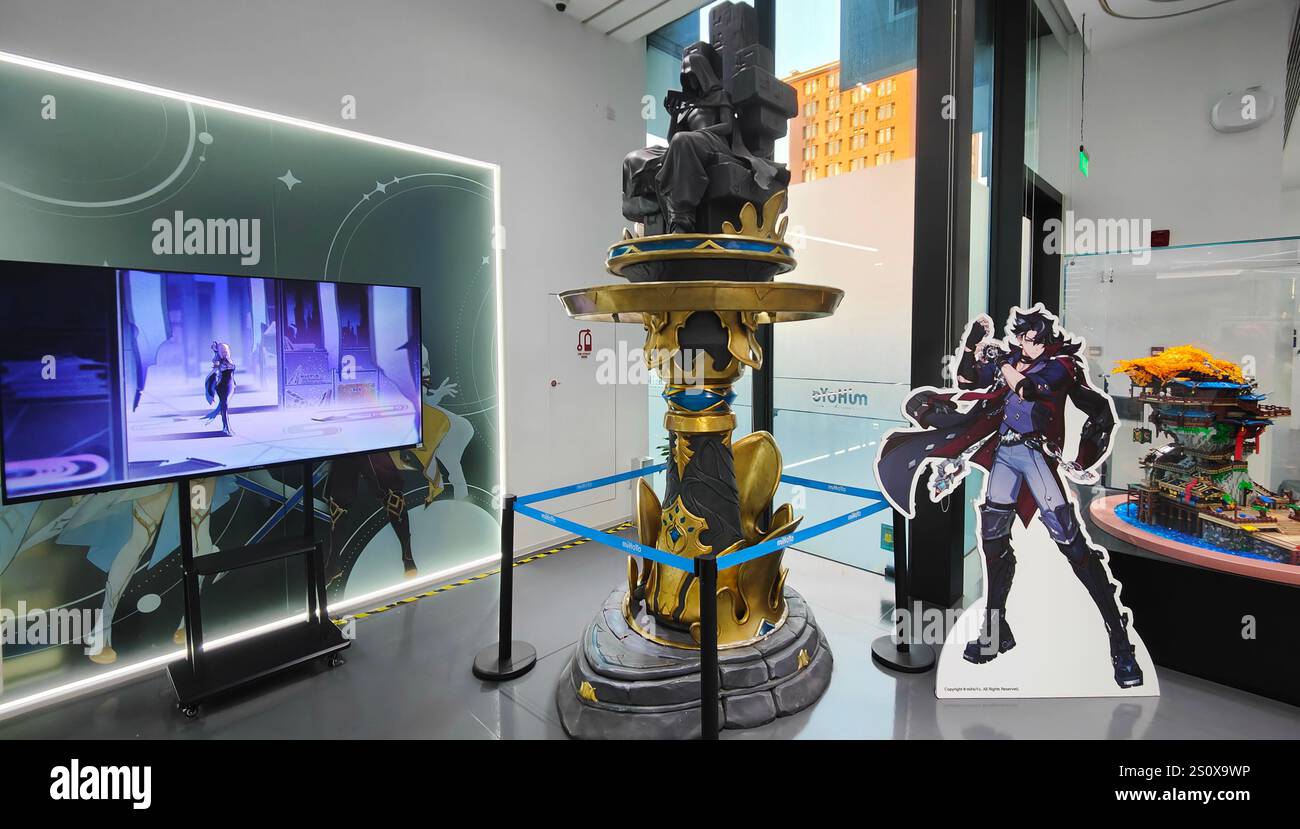 SHANGHAI, CHINA - DECEMBER 29, 2024 - A view shows the headquarters of gaming company mihoyo in ...