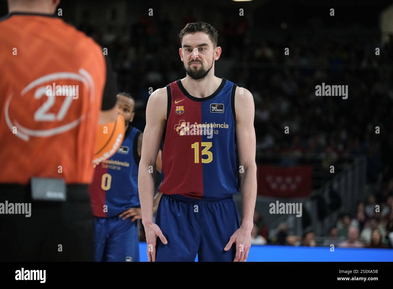 Madrid, Spain. 29th Dec, 2024. Tomas Satoransky of Baca during Liga ACB ...