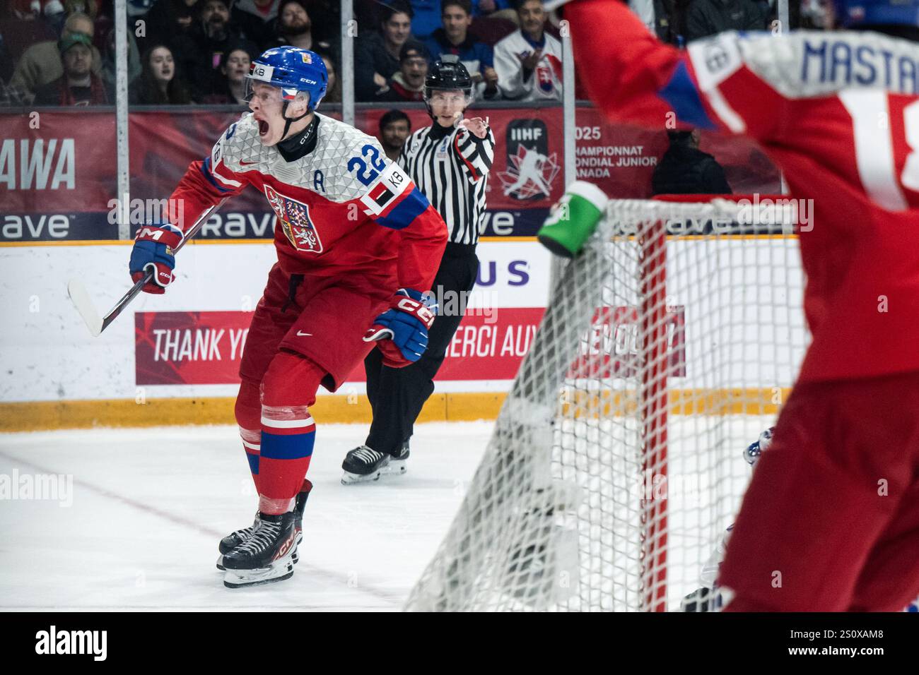 241229 Vojtech Hradec of Czech Republic celebrates after scoring 1-0 ...