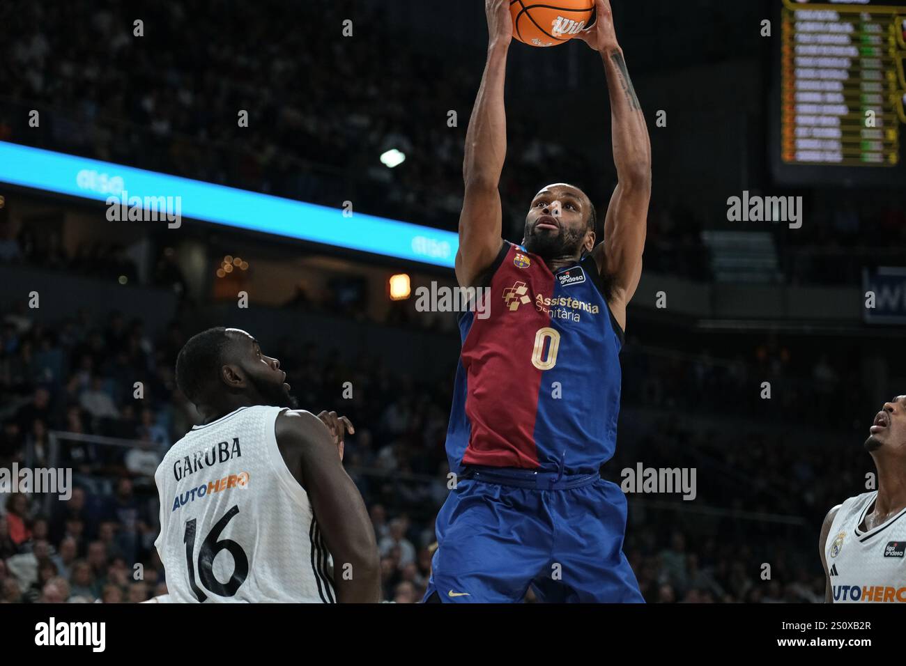 Kevin Punter of Baca during Liga ACB basketball match Real Madrid and ...