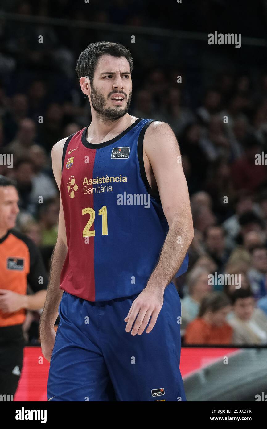 Madrid, Spain. 29th Dec, 2024. Alex Abrines of Baca during Liga ACB ...