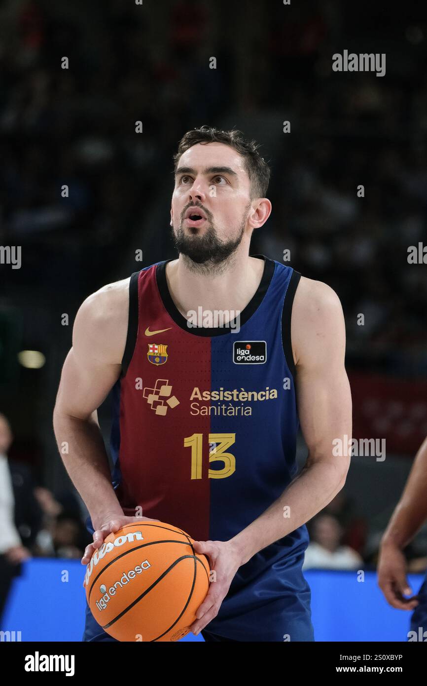 Madrid, Spain. 29th Dec, 2024. Tomas Satoransky of Baca during Liga ACB ...