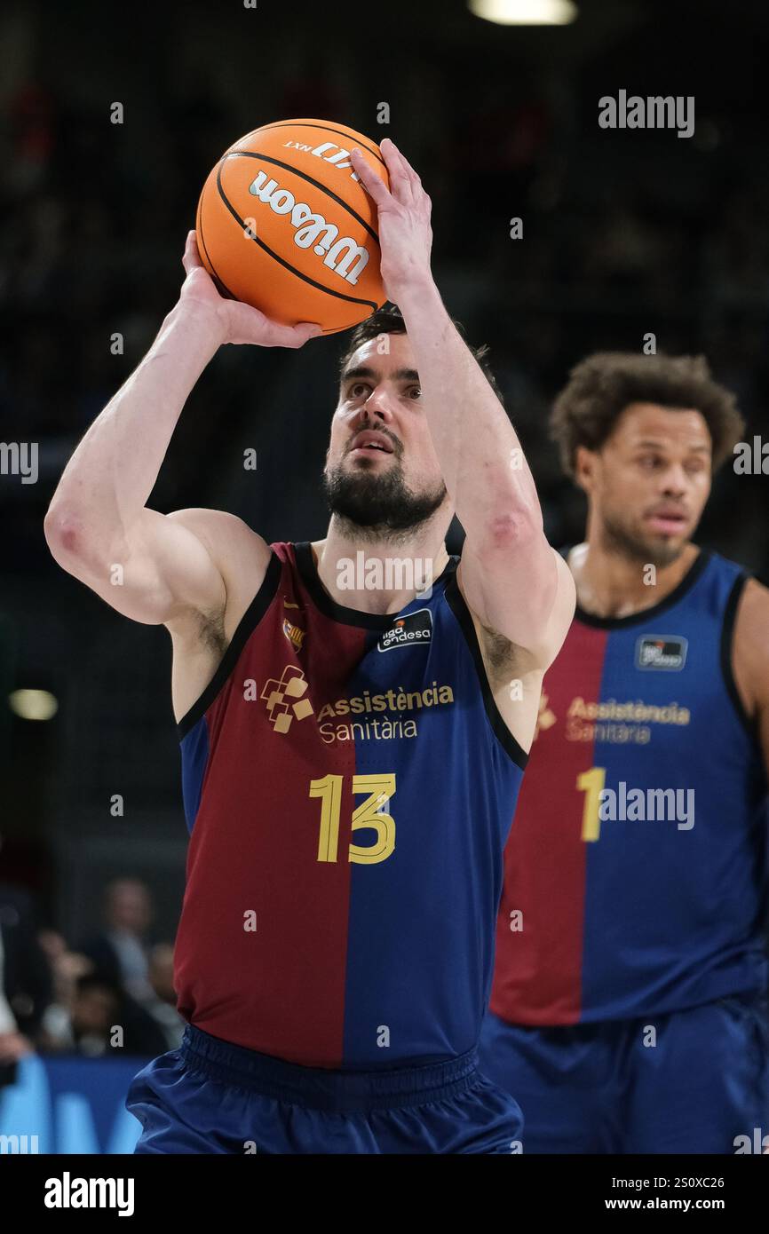 Madrid, Spain. 29th Dec, 2024. Tomas Satoransky of Baca during Liga ACB ...