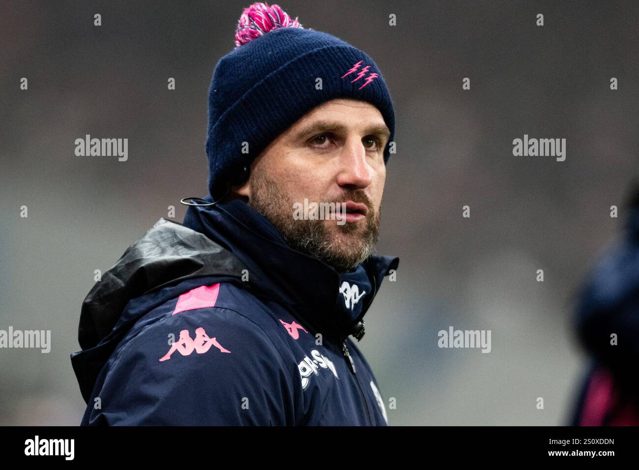 Toulouse, France. 29th Dec, 2024. Head Coach Paul Gustard of Paris ...